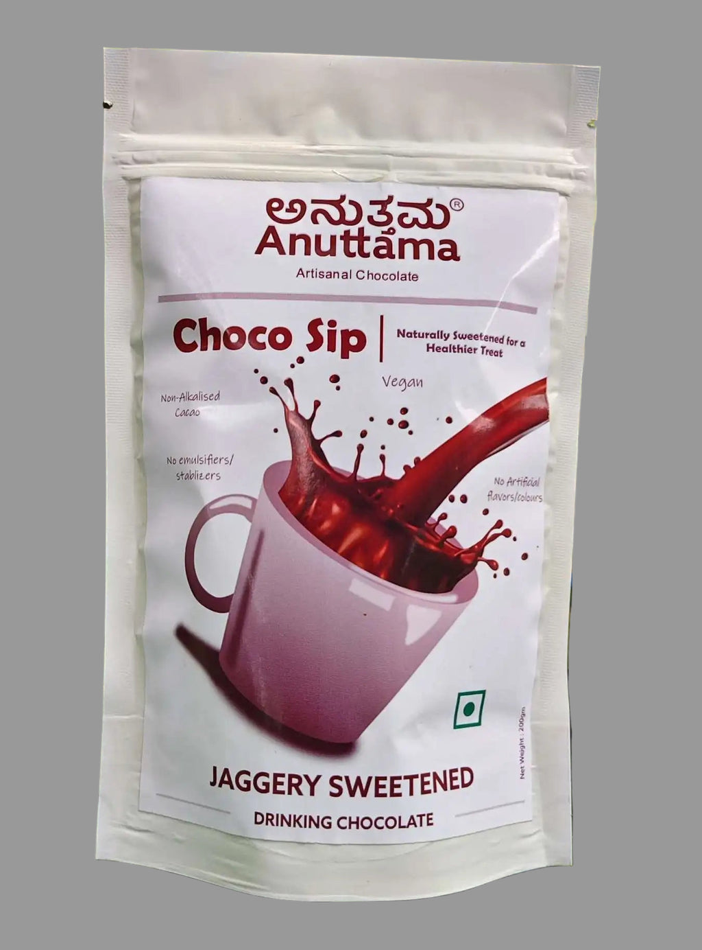 Choco Sip (Drinking chocolate powder) | Chocolatey Drink | Non ...