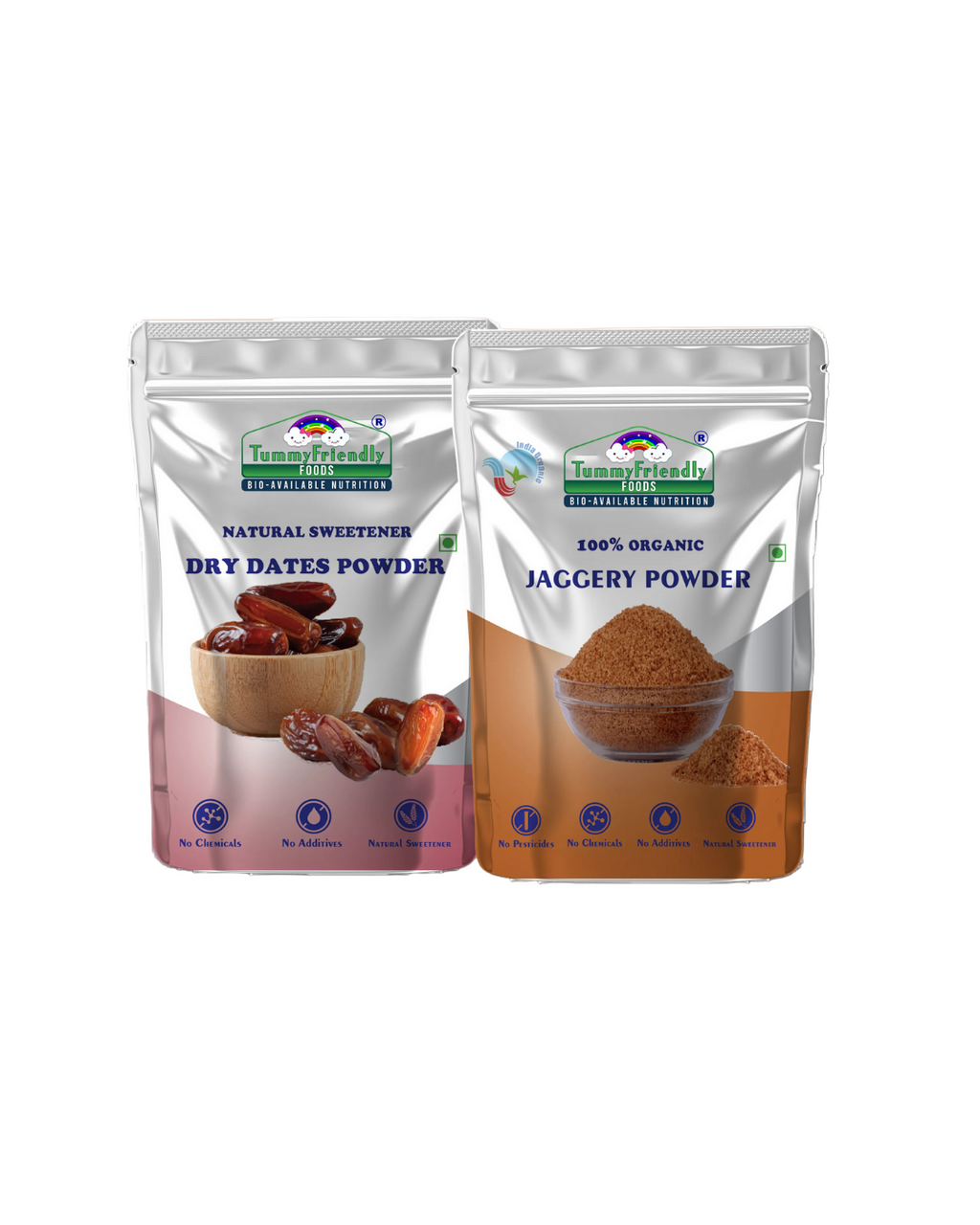 TummyFriendly Foods Natural Sweeteners Premium Dates, Organic Jaggery ...