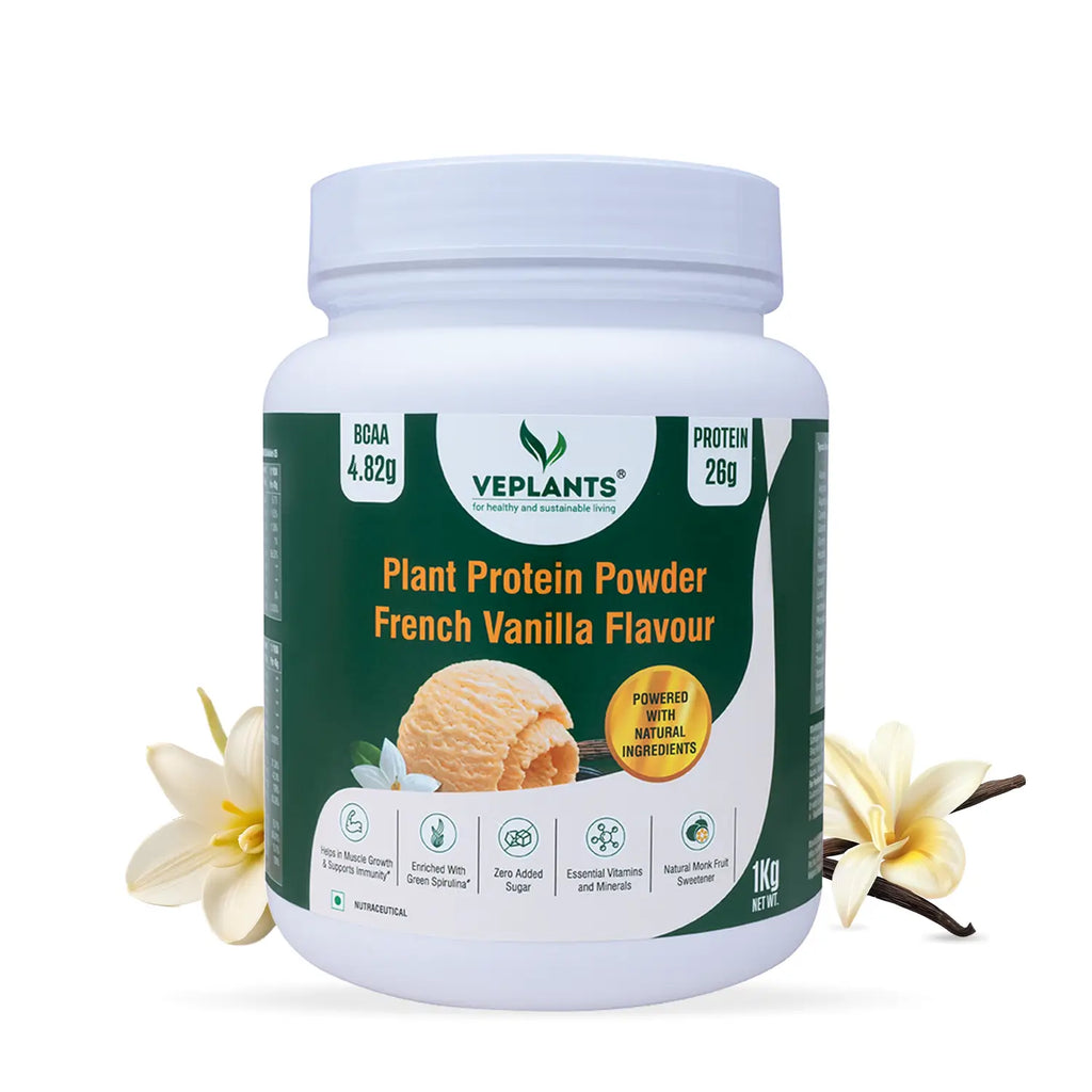 Vegan Protein Powder- 26g Pea & Brown rice Isolate, Complete Amino Acid ...
